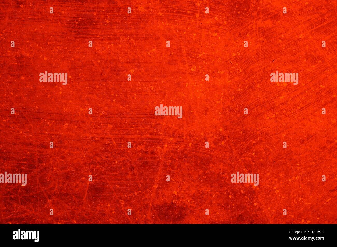Abstract background of orange color. An empty, flat surface with a fine ...