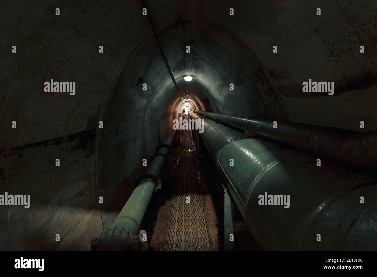 WWII Oil Storage Tunnel in Darwin Stock Photo - Alamy