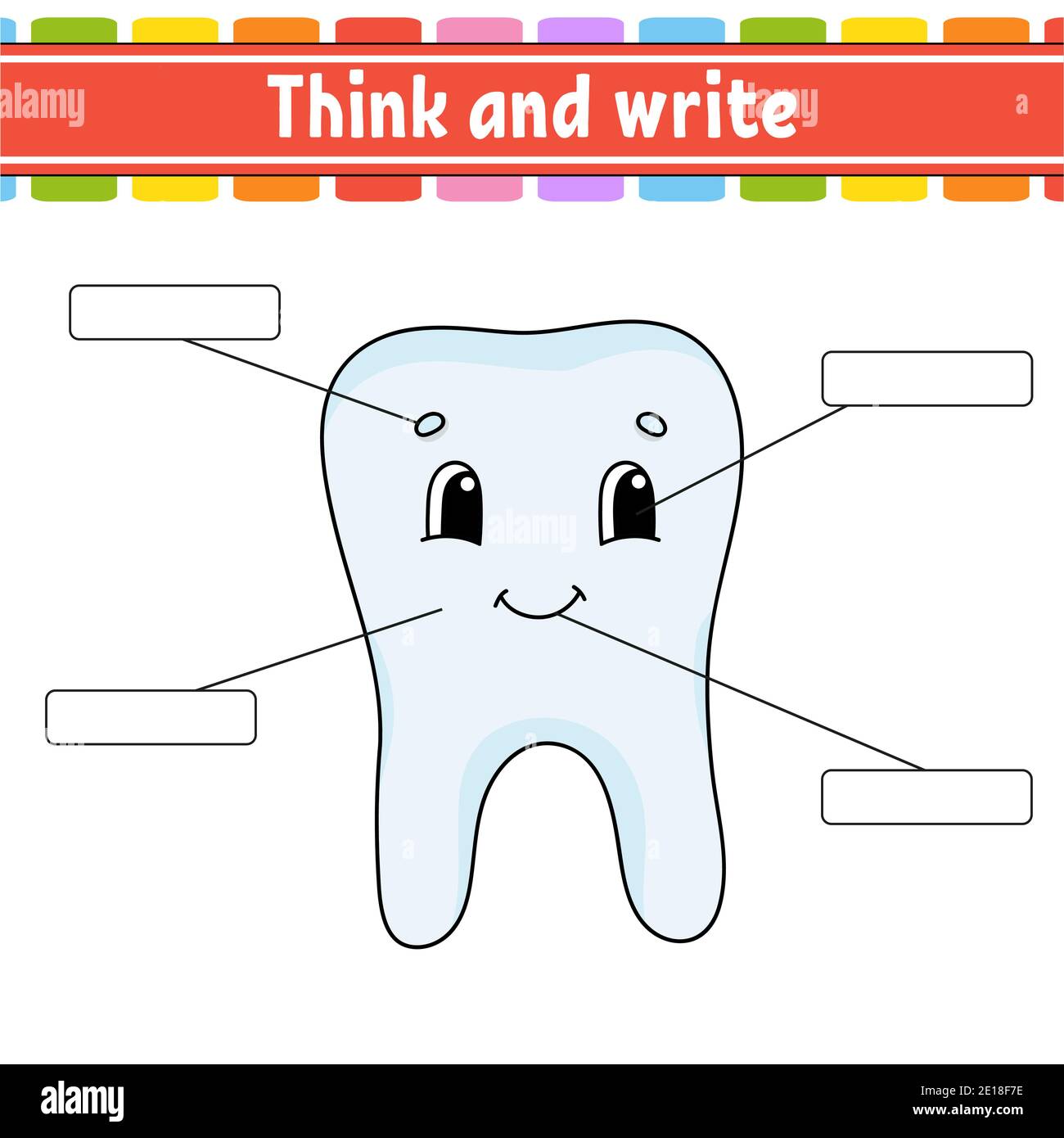 Tooth Worksheet Where's Your Tooth? Worksheets – Creative Teaching