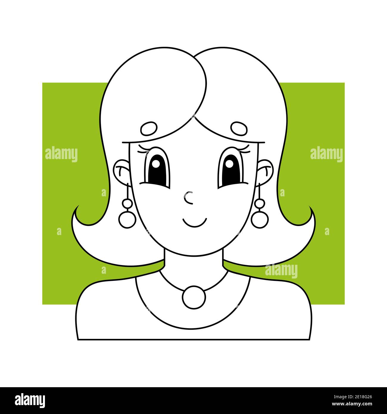 Mother Face Coloring Pages
