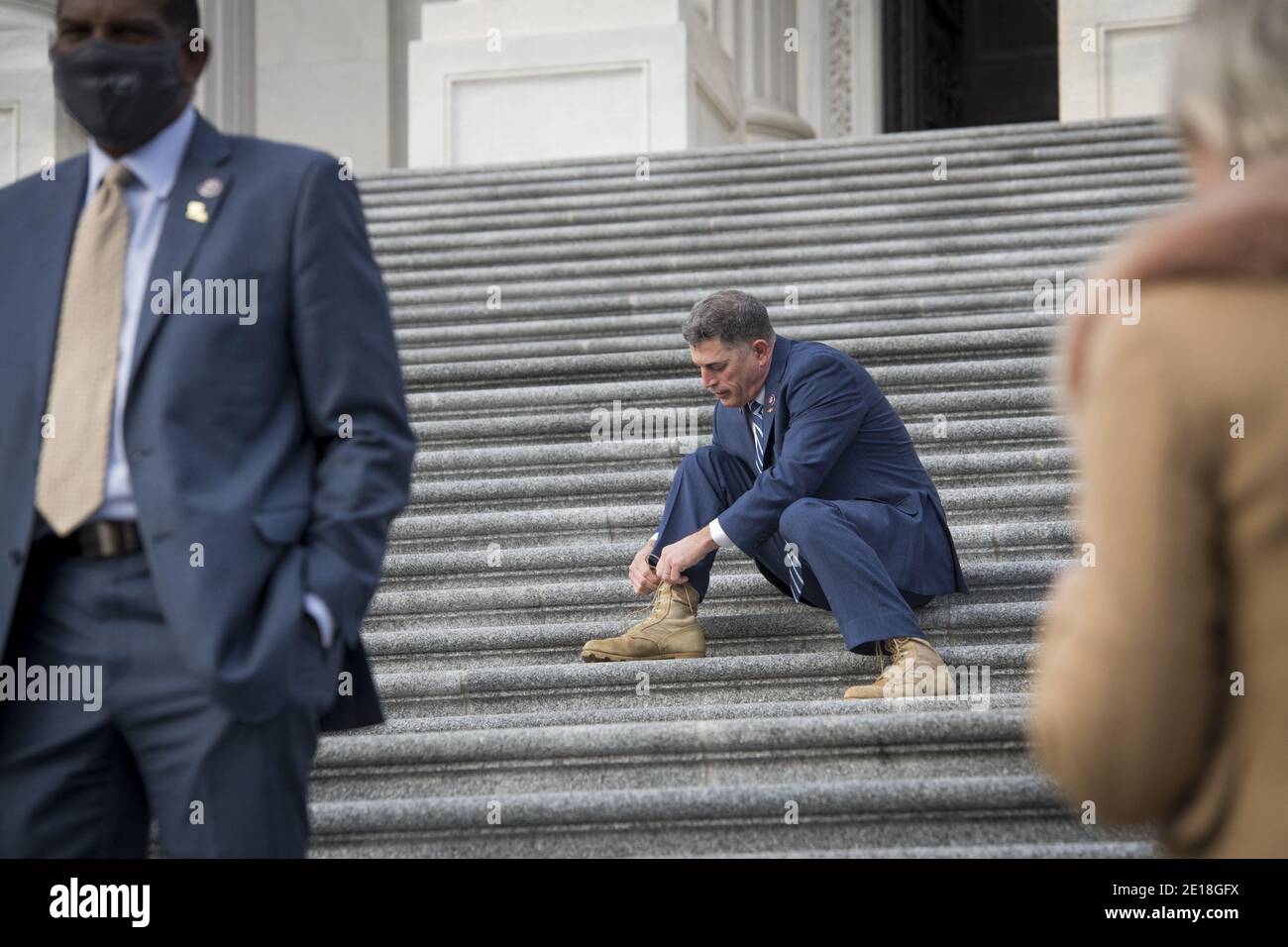 United States Representative Andrew Clyde (Republican of Georgia) ties ...