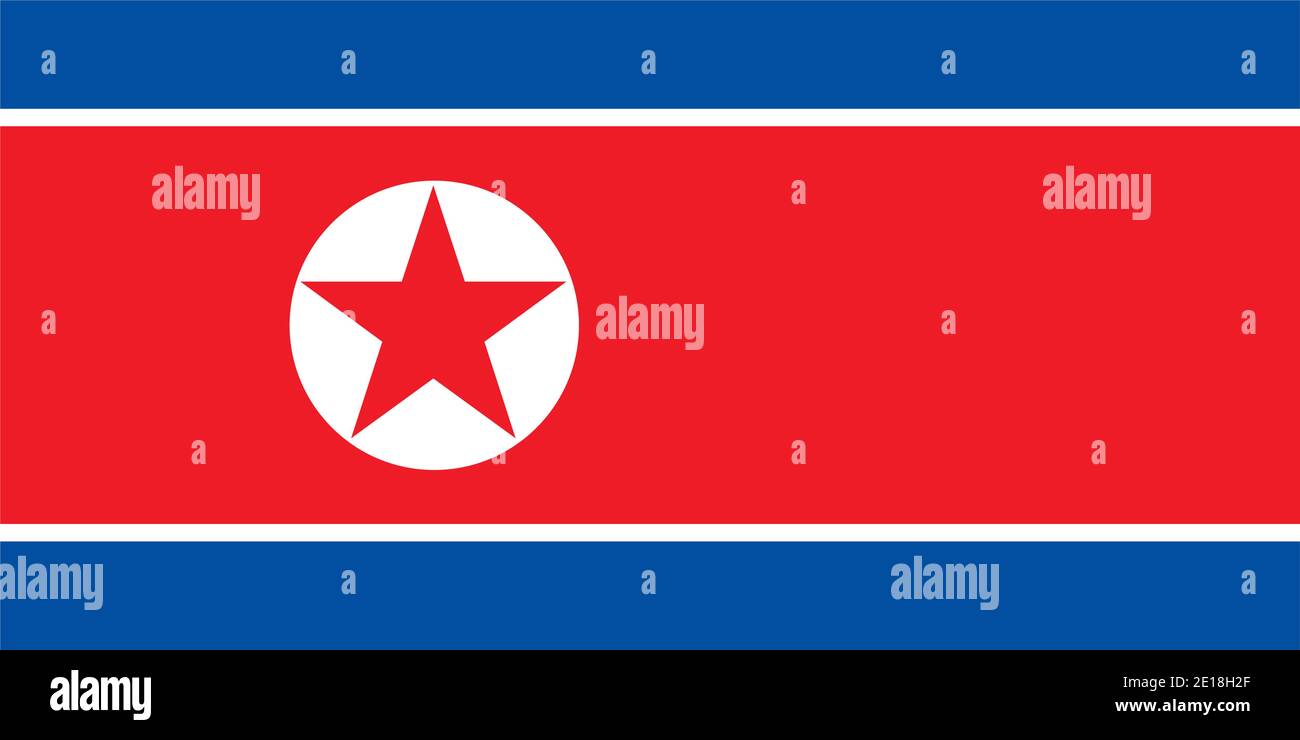 Republic of korea vector flag hi-res stock photography and images - Alamy