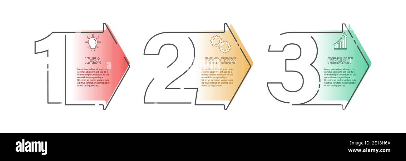 Infographics. Vector template with pictograms for business and finance ...