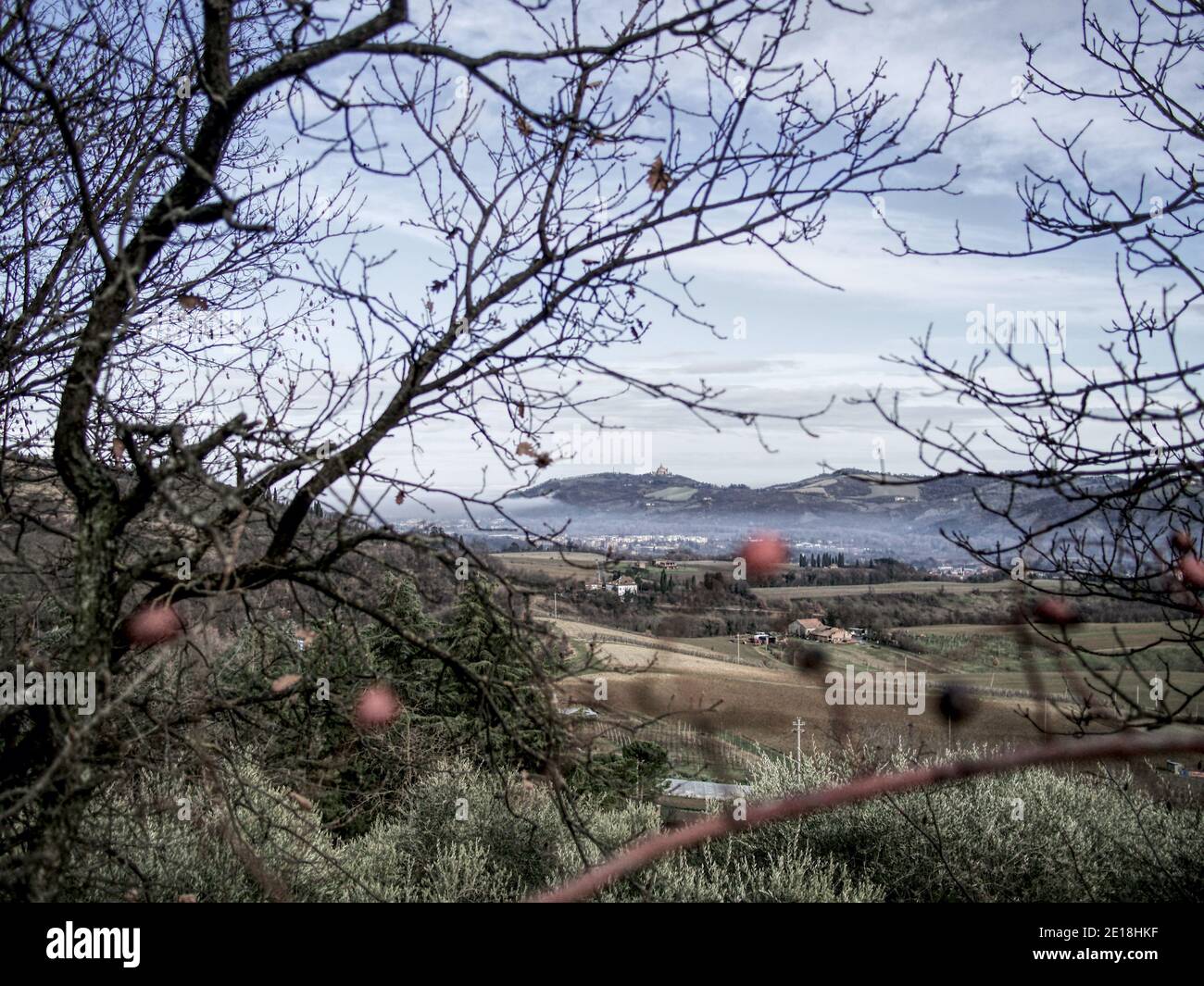 Italian country view Stock Photo - Alamy