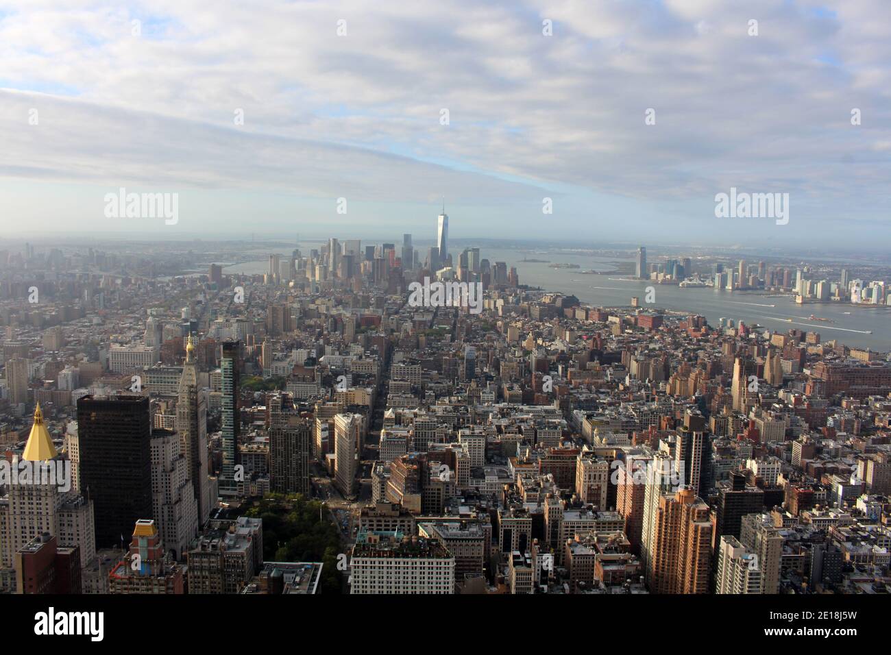 New York, Manhattan from above Stock Photo - Alamy