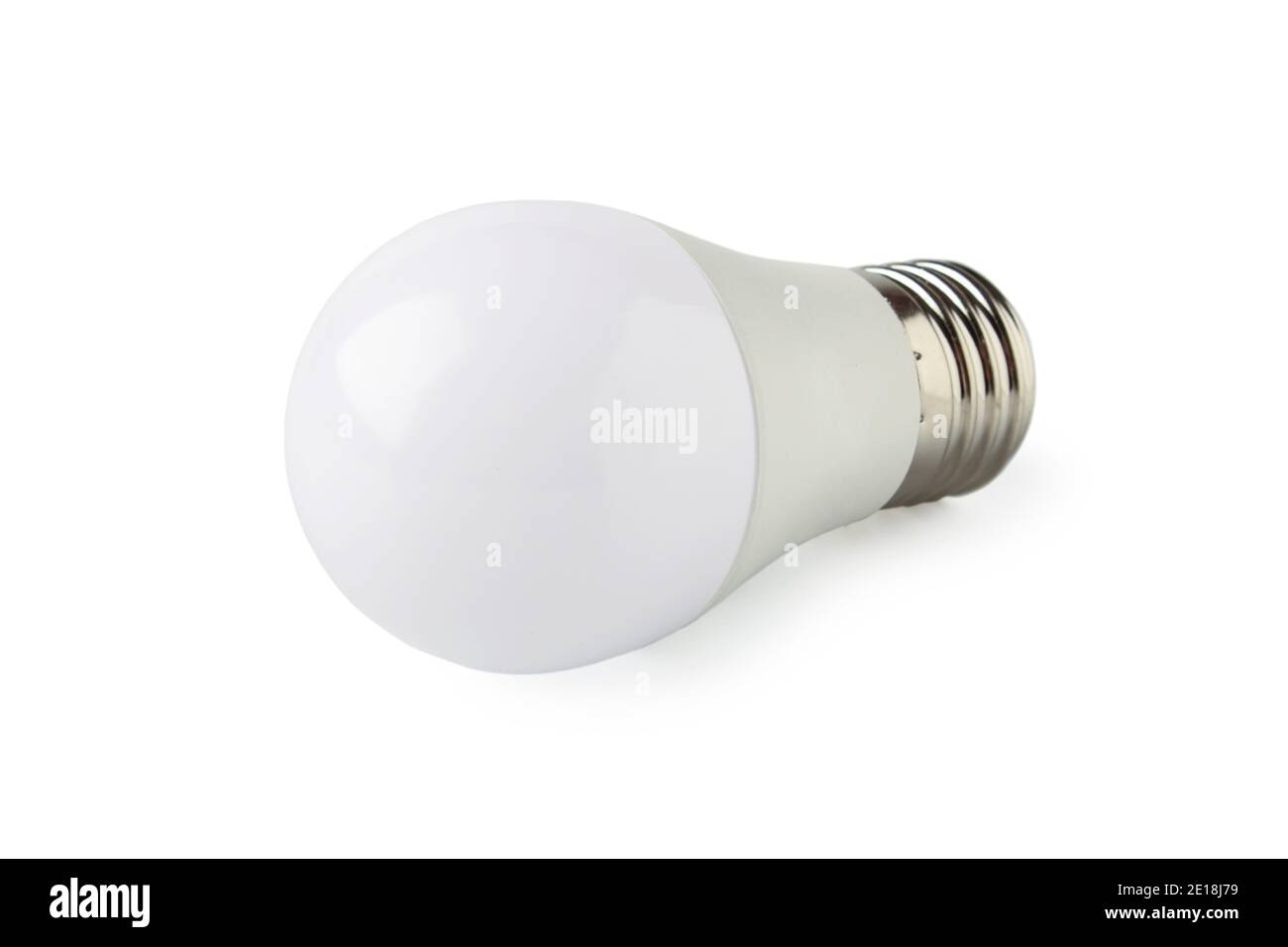 LED lamp isolated on white background Stock Photo - Alamy