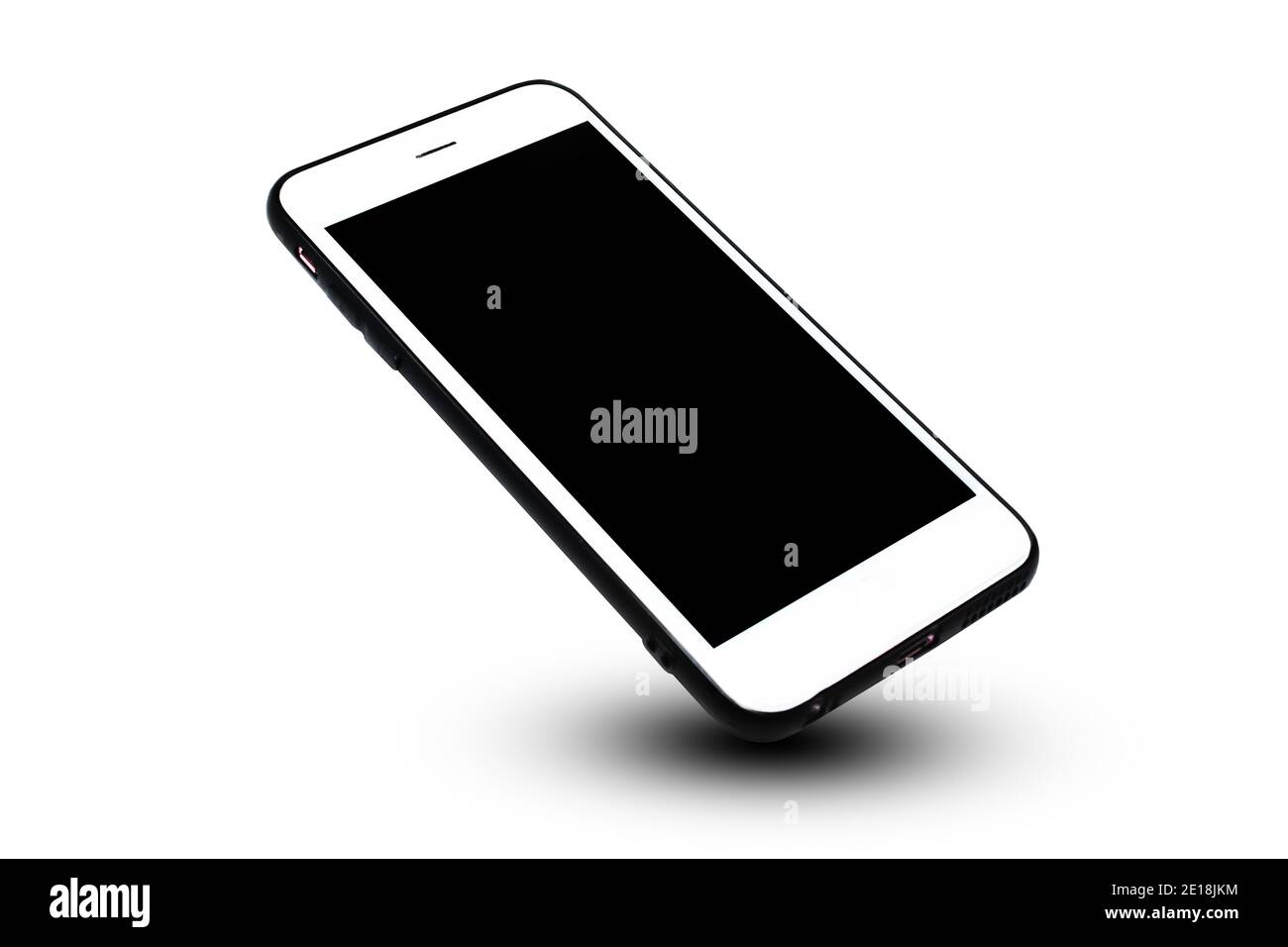 Mobile smart phone on white background technology,Cell phone Stock ...