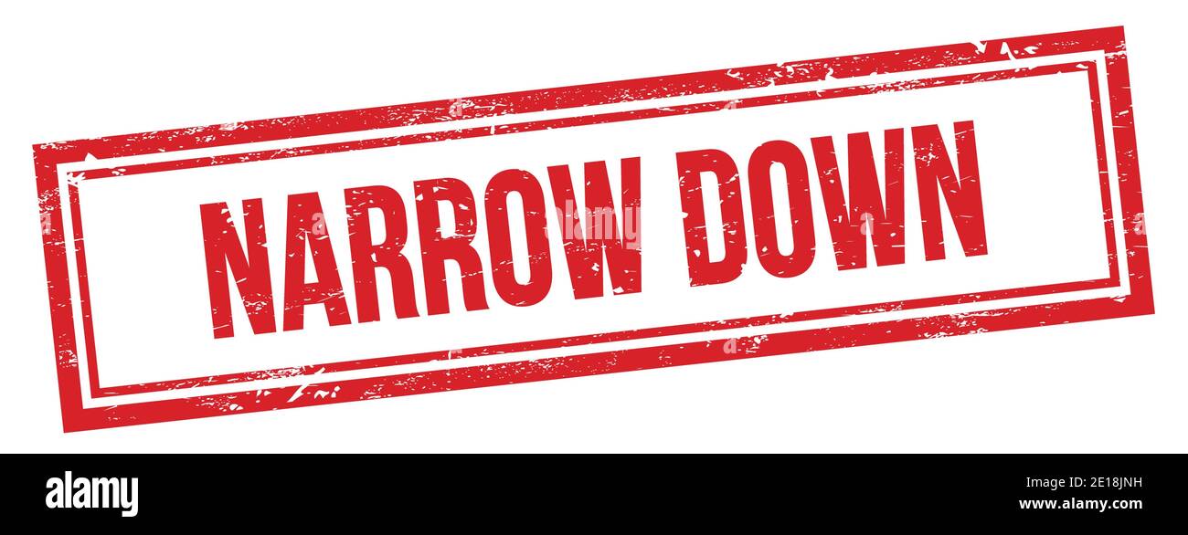 Narrow down stamp hi-res stock photography and images - Alamy