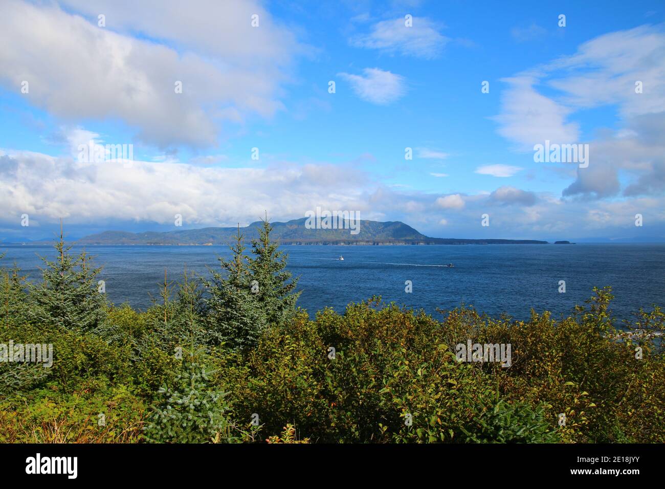 Alaska, Landscape of Kodiak Island, United States Stock Photo - Alamy