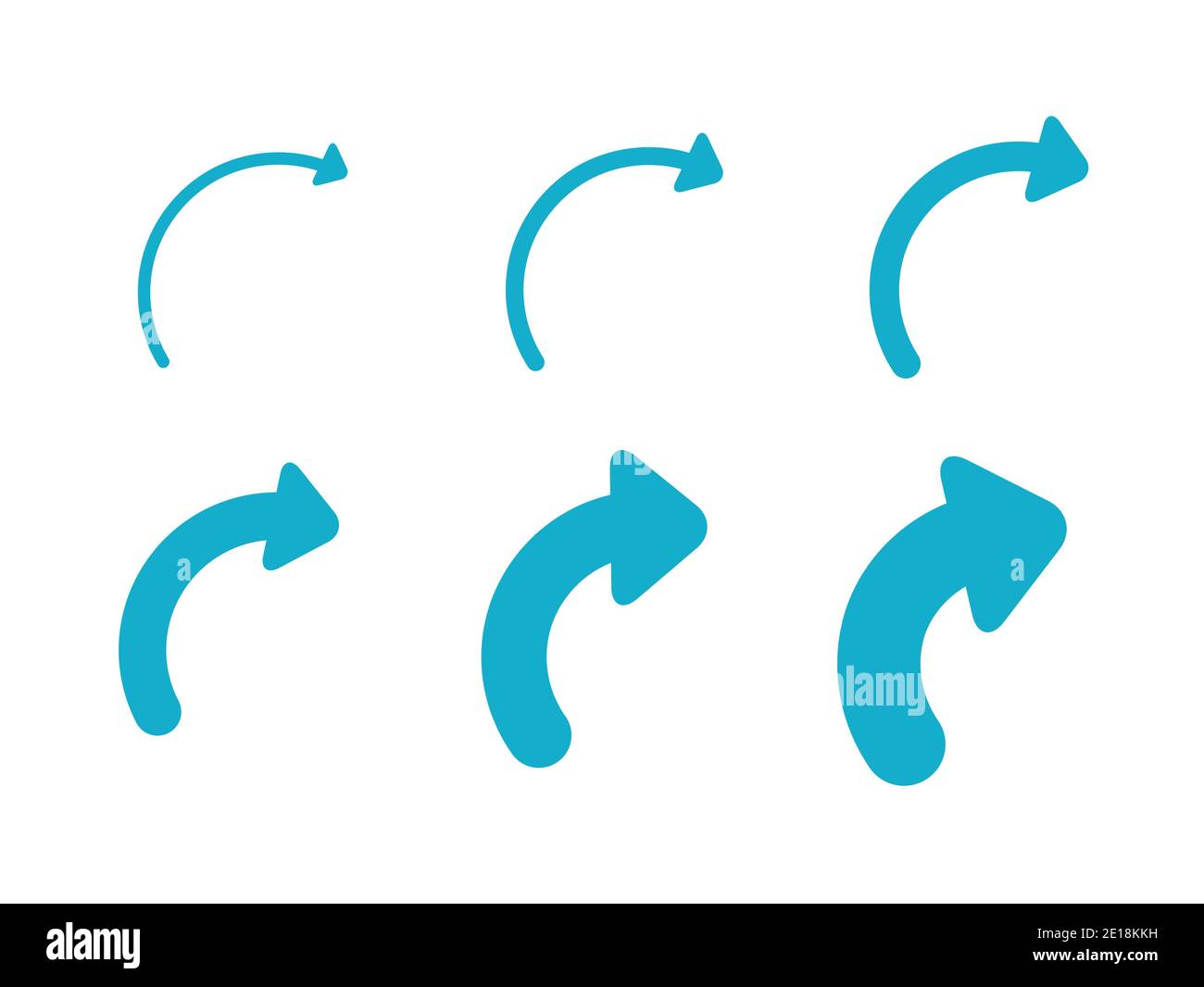 Thick arrows vector vectors hi-res stock photography and images - Alamy