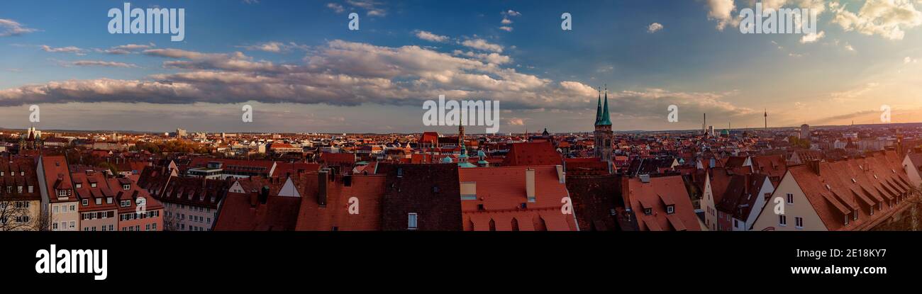 Bavaria nuremberg city skyline hi-res stock photography and images - Alamy