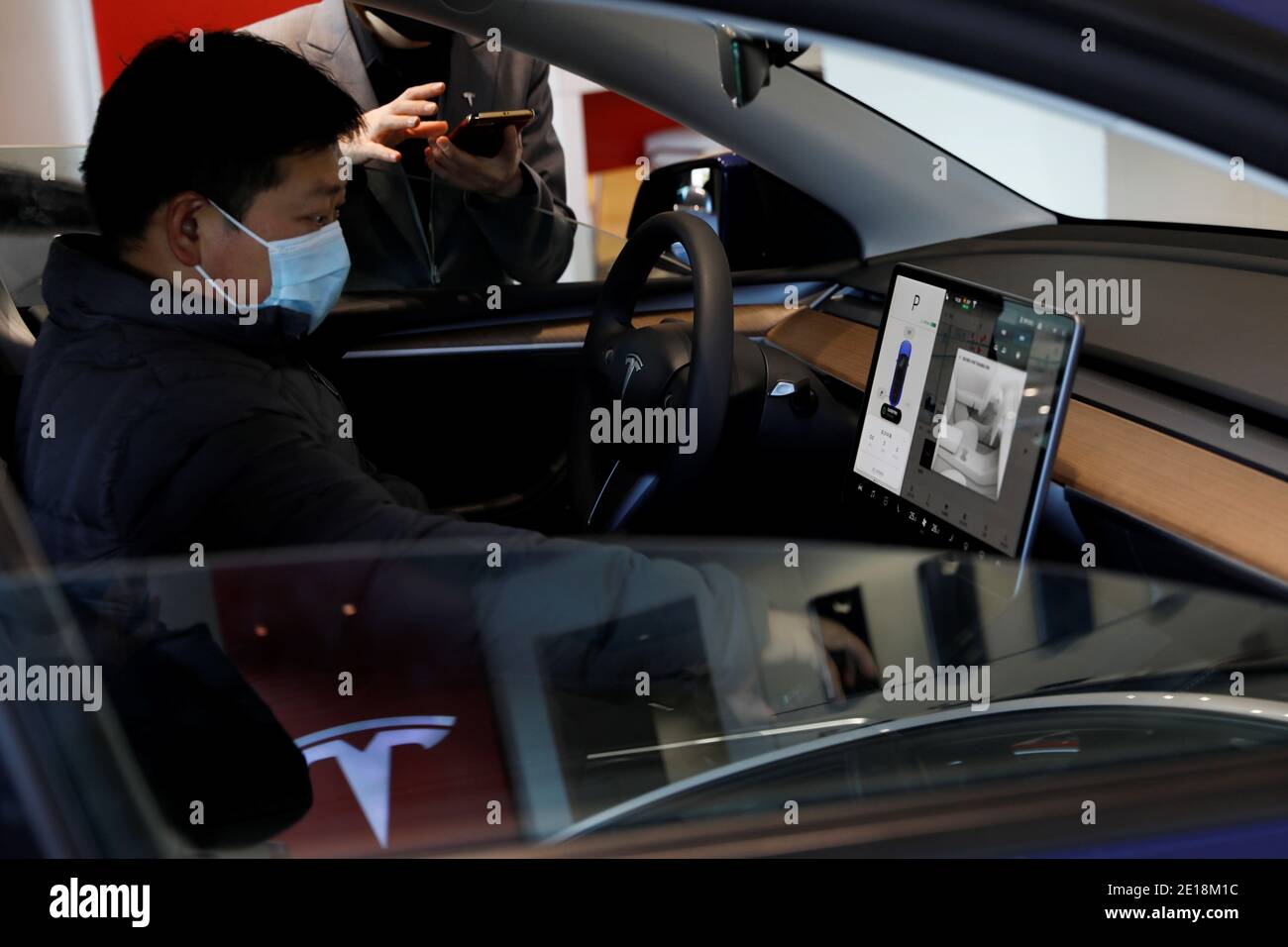 Tesla model y china hi-res stock photography and images - Alamy
