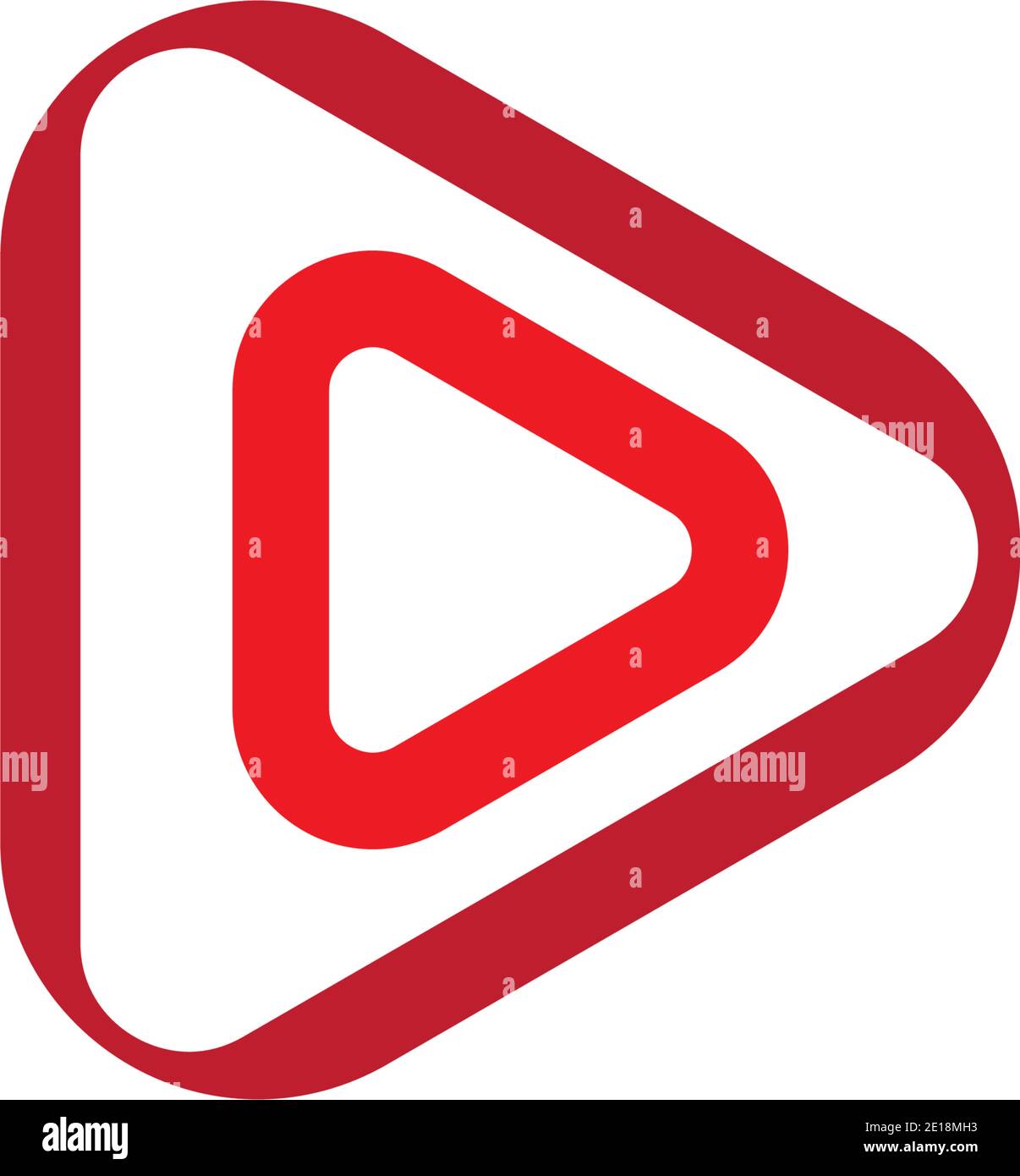 play logo vector ilustration template Stock Vector Image & Art - Alamy