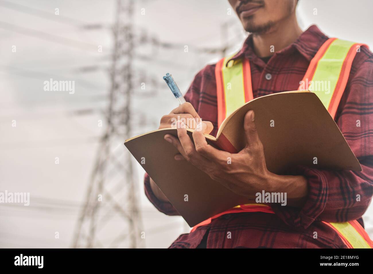 Close up Engineering hand writing on document Stock Photo - Alamy