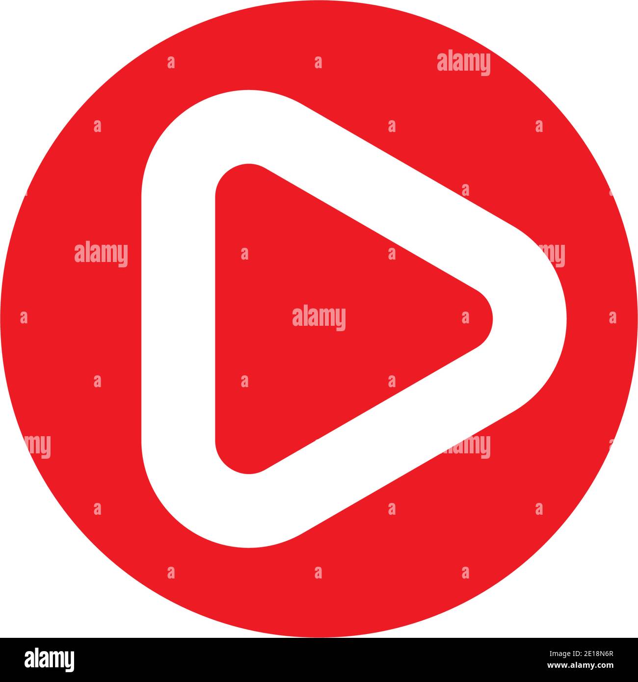 play logo vector ilustration template Stock Vector Image & Art - Alamy