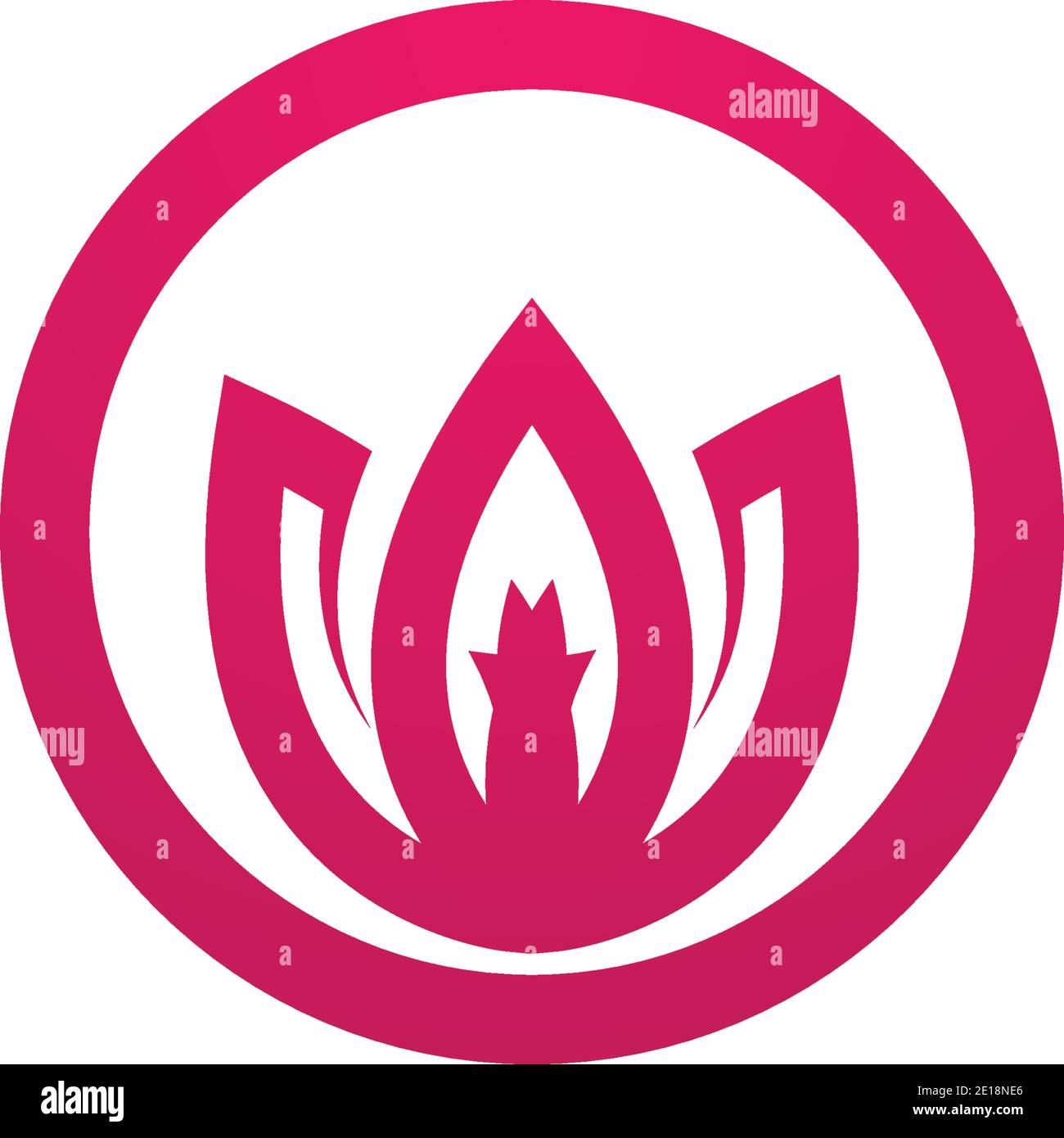 Zen logo design Cut Out Stock Images & Pictures - Alamy