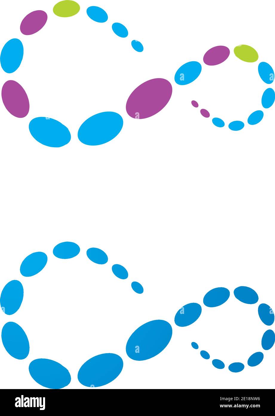 molecule infinity ilustration vector Stock Vector Image & Art - Alamy