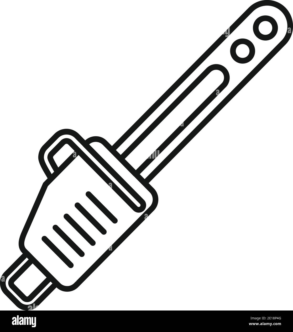 Chainsaw carpenter tool building Cut Out Stock Images & Pictures - Alamy