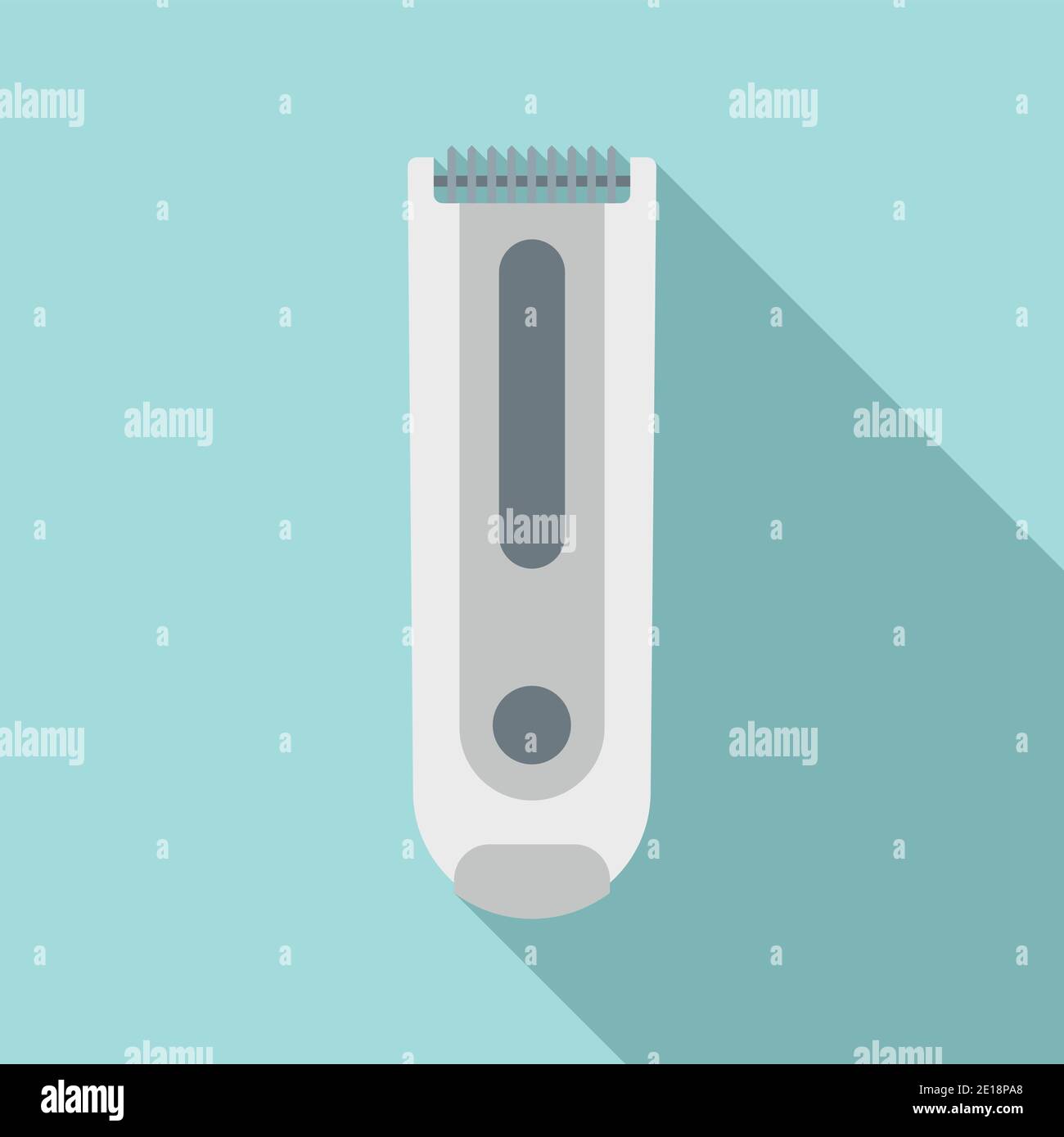 Hair trimmer icon, flat style Stock Vector Image & Art - Alamy