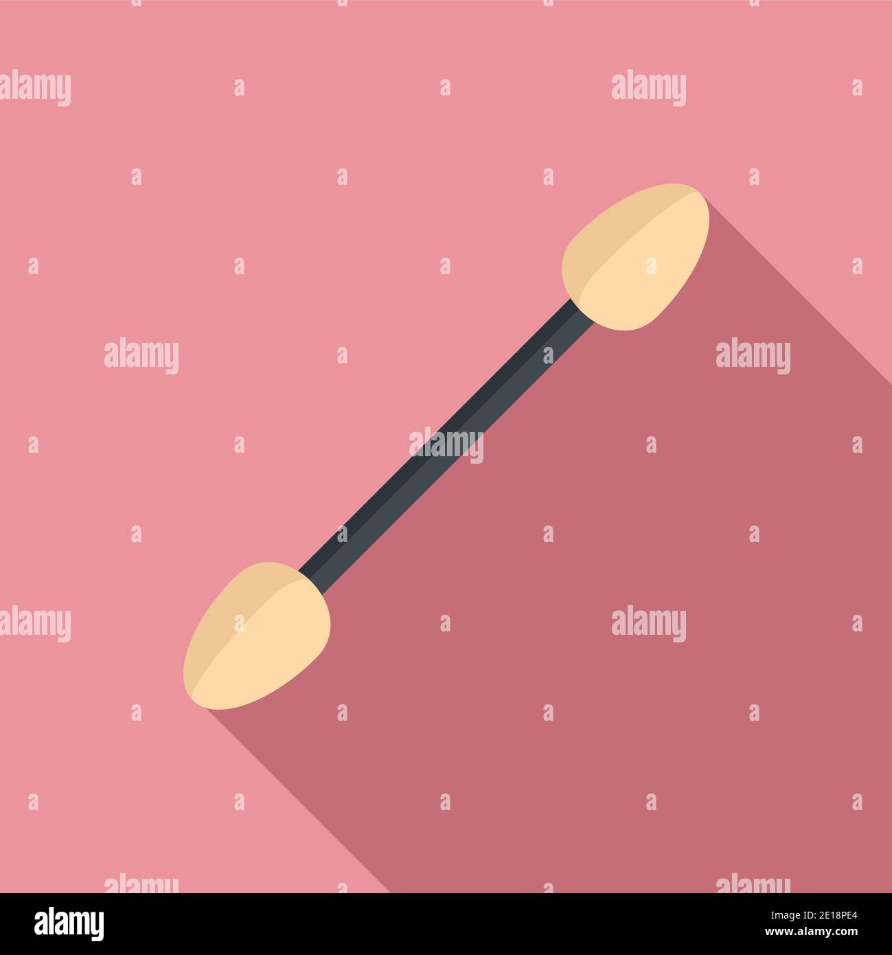Stick with sponge wash Stock Vector Images - Alamy