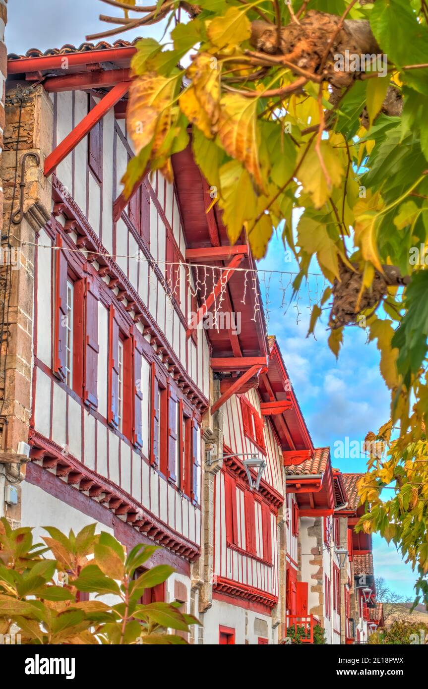 Basque country stone houses hi-res stock photography and images - Alamy