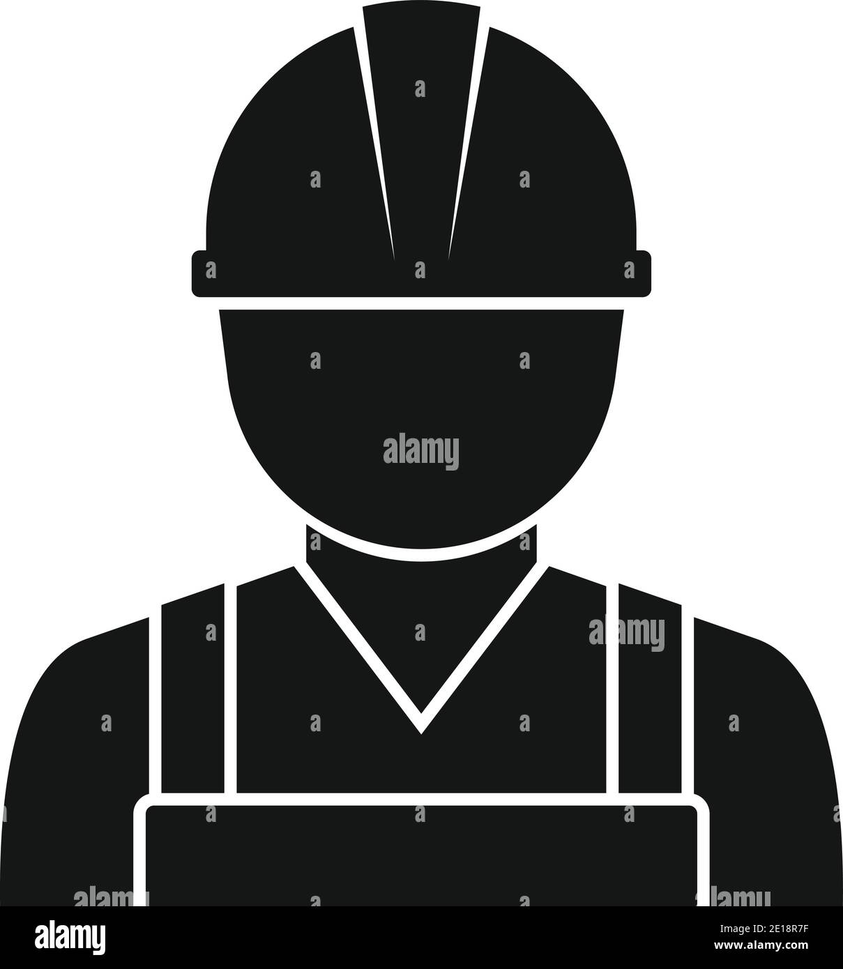 Demolition worker icon, simple style Stock Vector Image & Art - Alamy