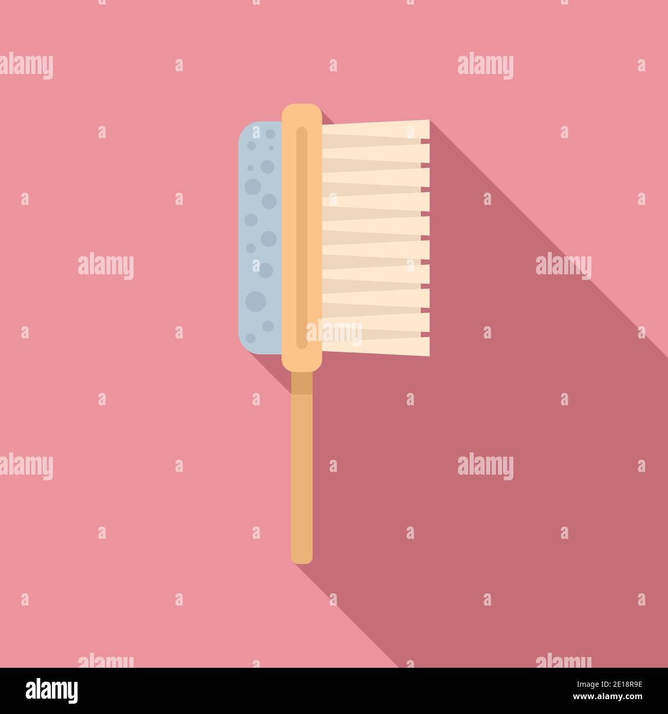 Polish nail cleaner icon, flat style Stock Vector Image & Art - Alamy