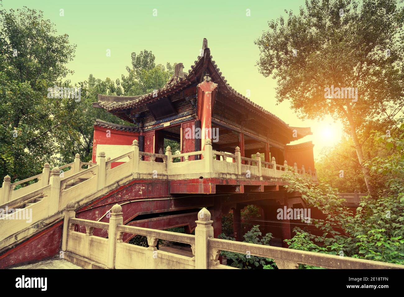 Ancient buildings in Baima Temple, Luoyang, China Stock Photo - Alamy