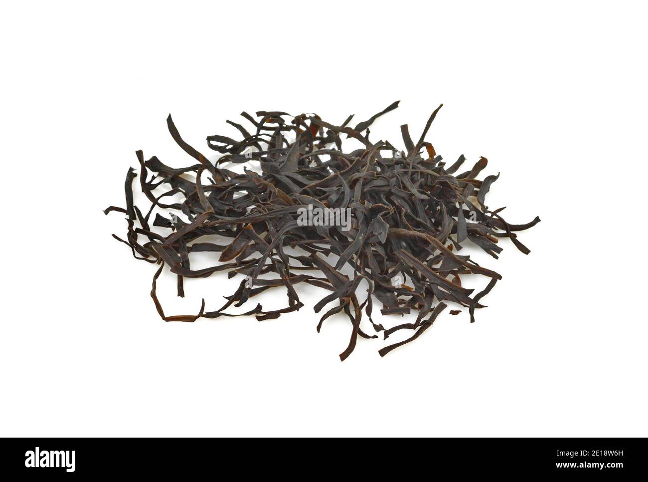 Arame. Dry seaweed isolated on white background. Sea vegetable Stock ...