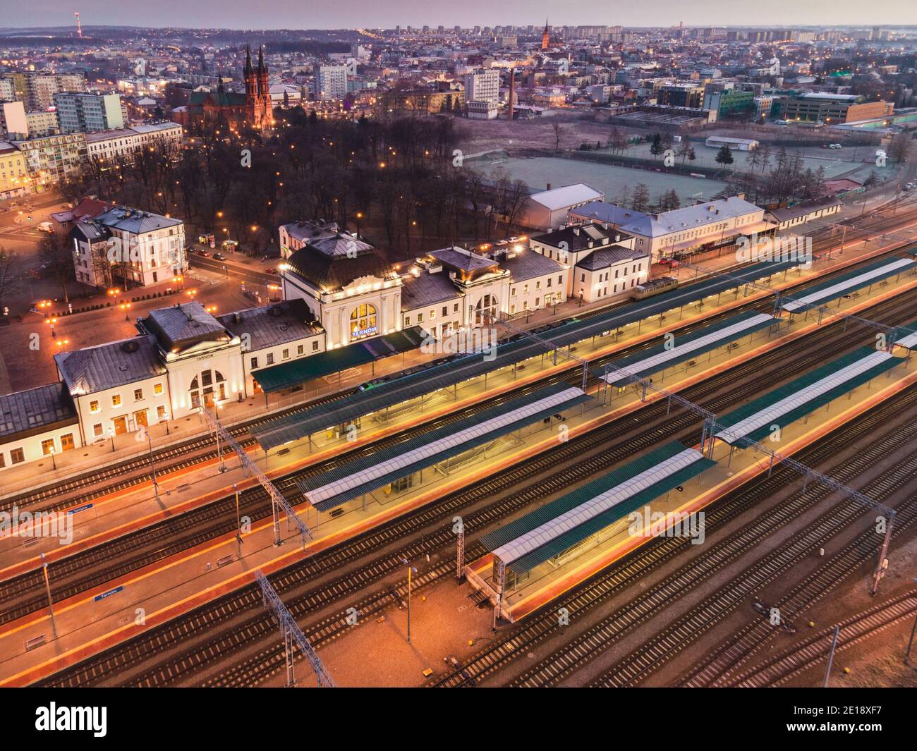 Tarnow rail station hi-res stock photography and images - Alamy