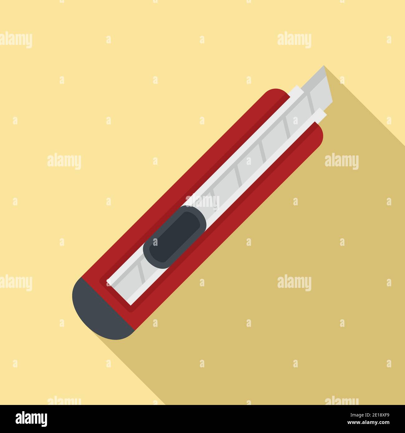 Cutter craft icon, flat style Stock Vector Image & Art - Alamy