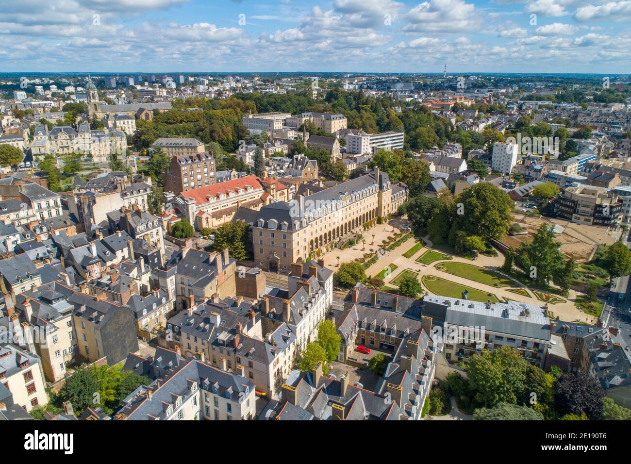 Rennes aerial hi-res stock photography and images - Alamy