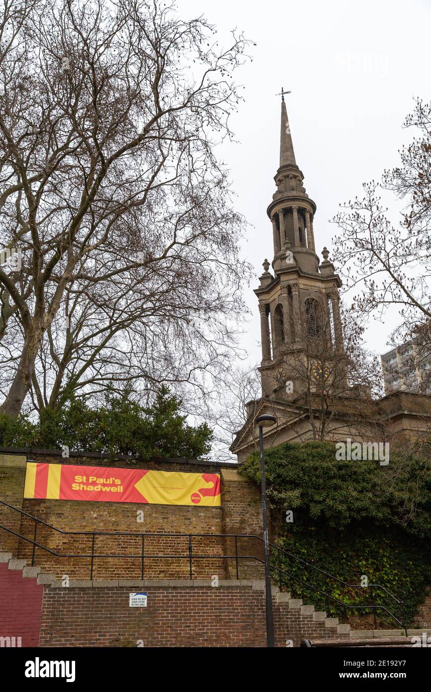 St Paul’s Church, Wapping Stock Photo - Alamy