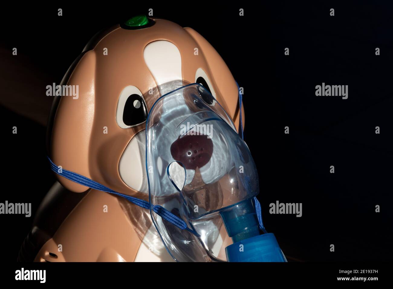 An inhaler made in pet puppy shape. Suitable for adult and pediatric ...