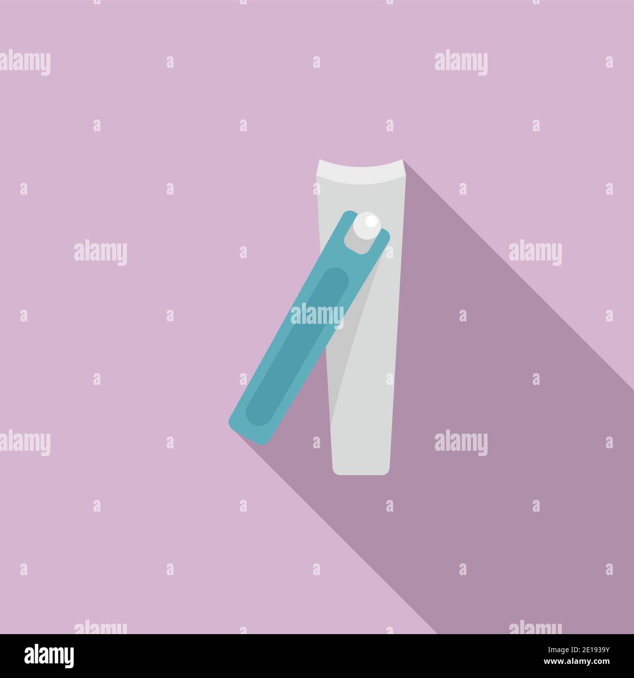 Nail clipper cutter Stock Vector Images - Alamy