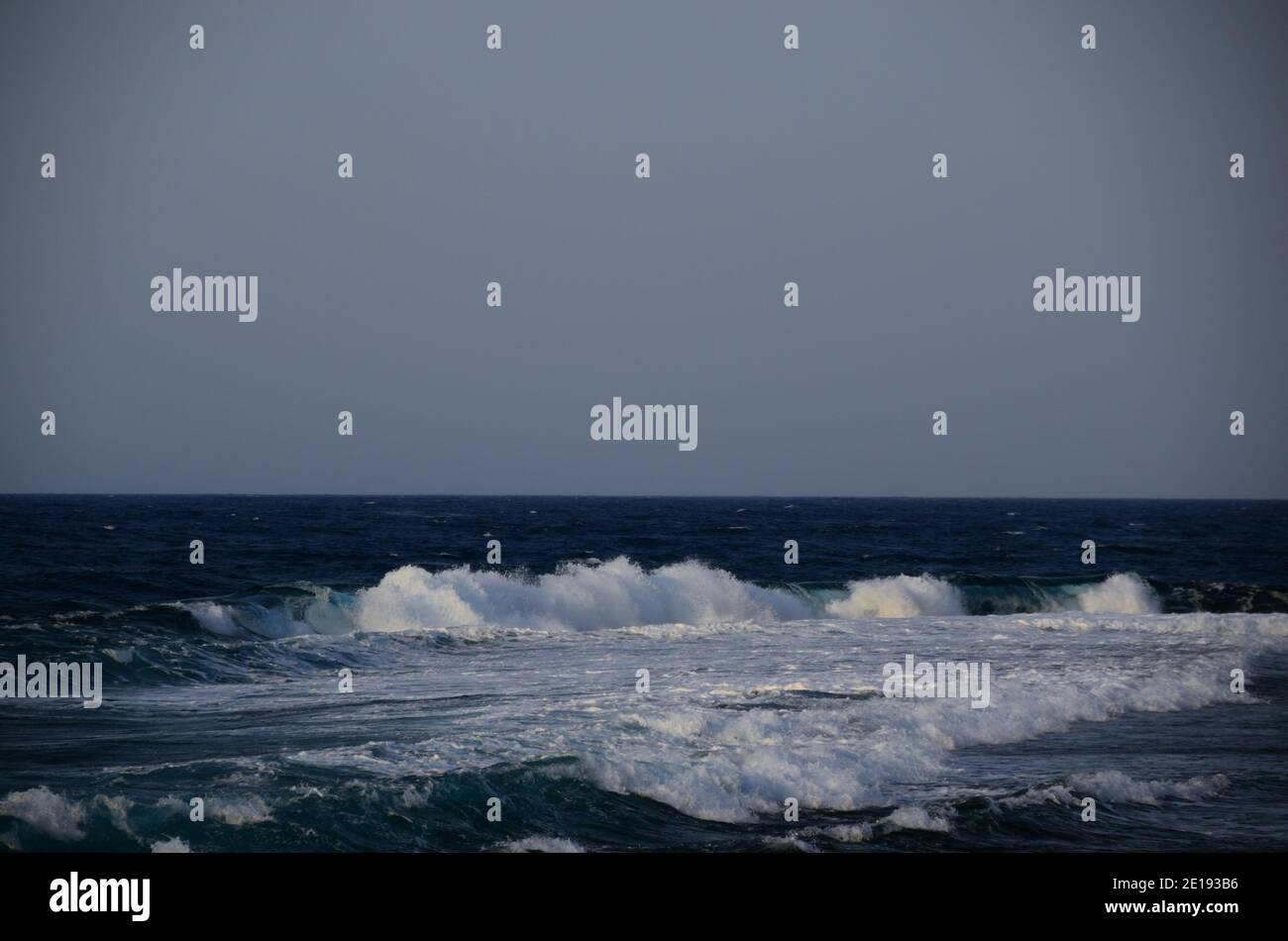 very high waves at sea on vacation Stock Photo - Alamy