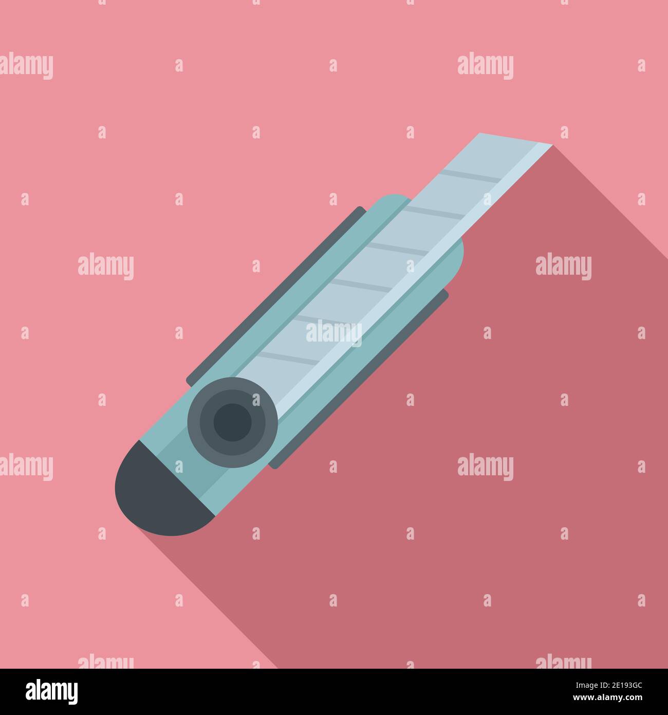 Cutter hand icon, flat style Stock Vector Image & Art - Alamy