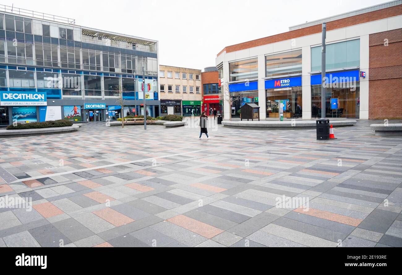 Crawley shopping centre hi-res stock photography and images - Alamy