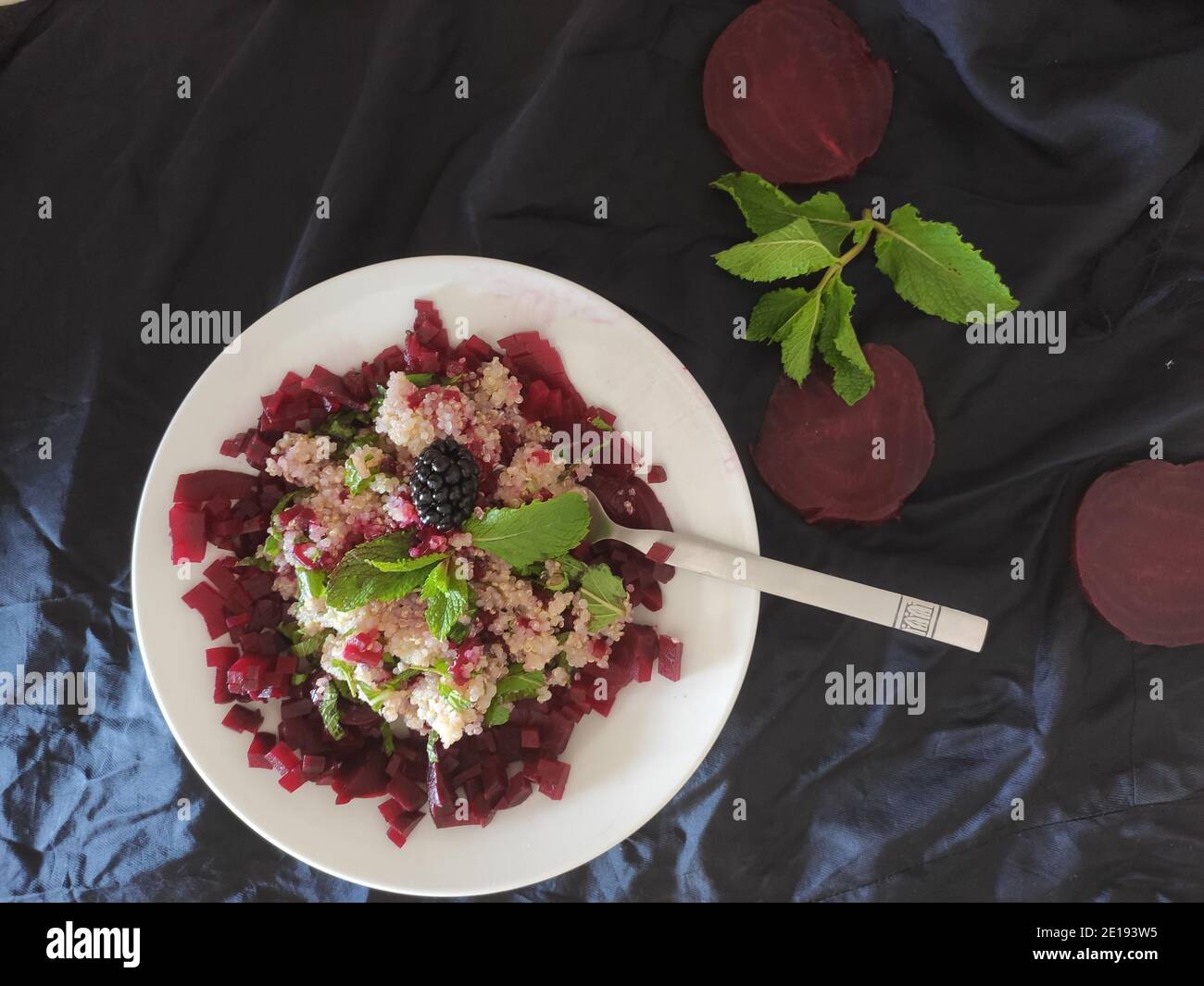 Purple quinoa hi-res stock photography and images - Alamy