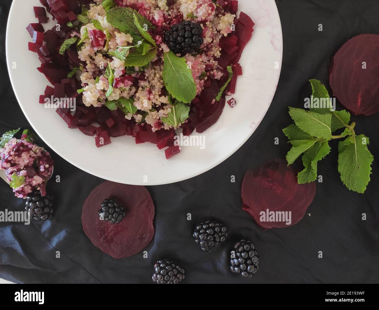 Beets quinoa hi-res stock photography and images - Alamy