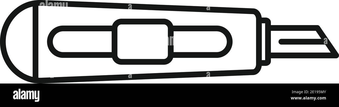 Cutter tool icon, outline style Stock Vector Image & Art - Alamy