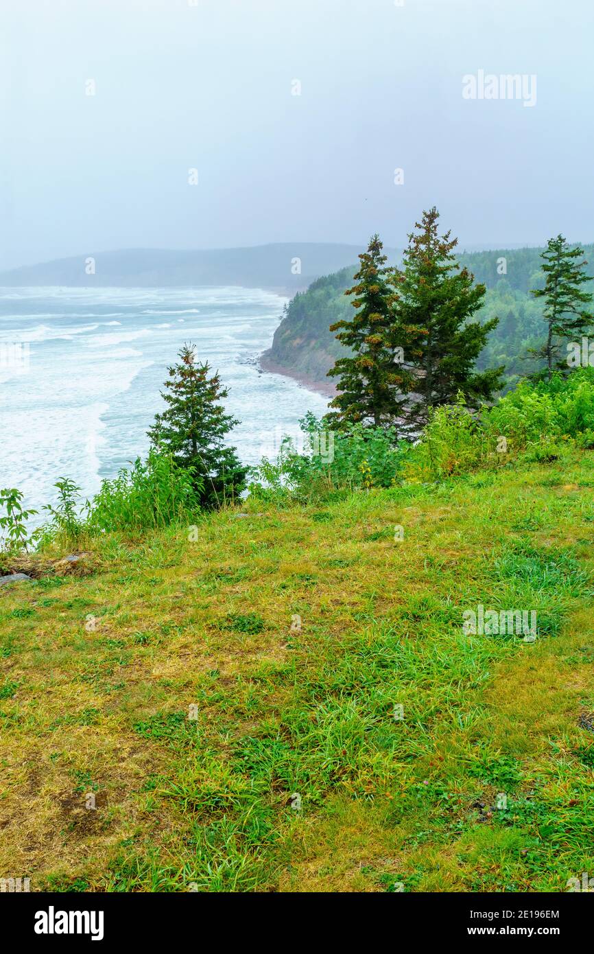 Landscape (near Broad Cove), in Cape Breton Highlands National Park ...