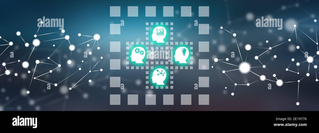 Illustration of a business optimization concept Stock Photo - Alamy