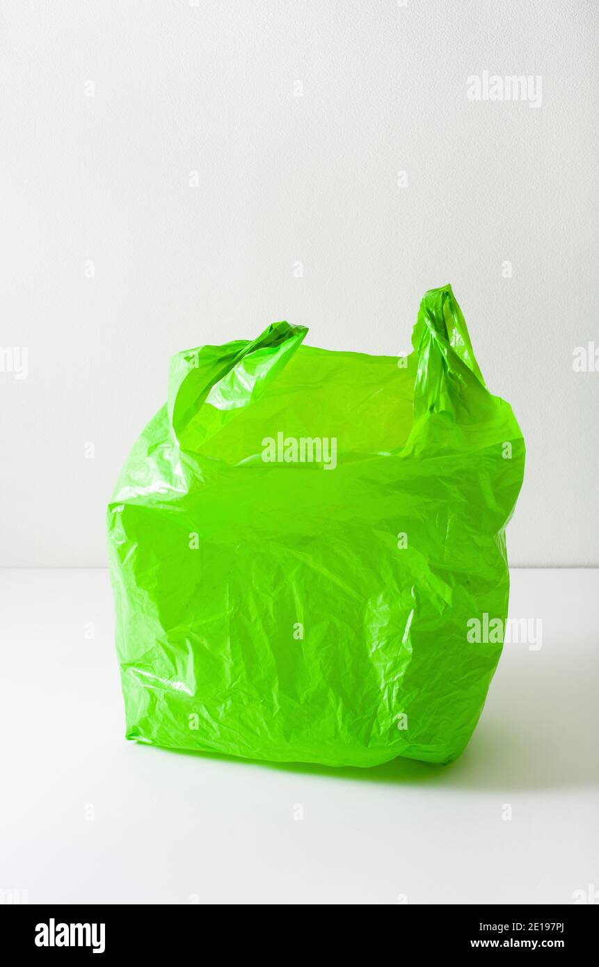 disposable plastic bag, waste, recycling, environmental issues Stock Photo - Alamy