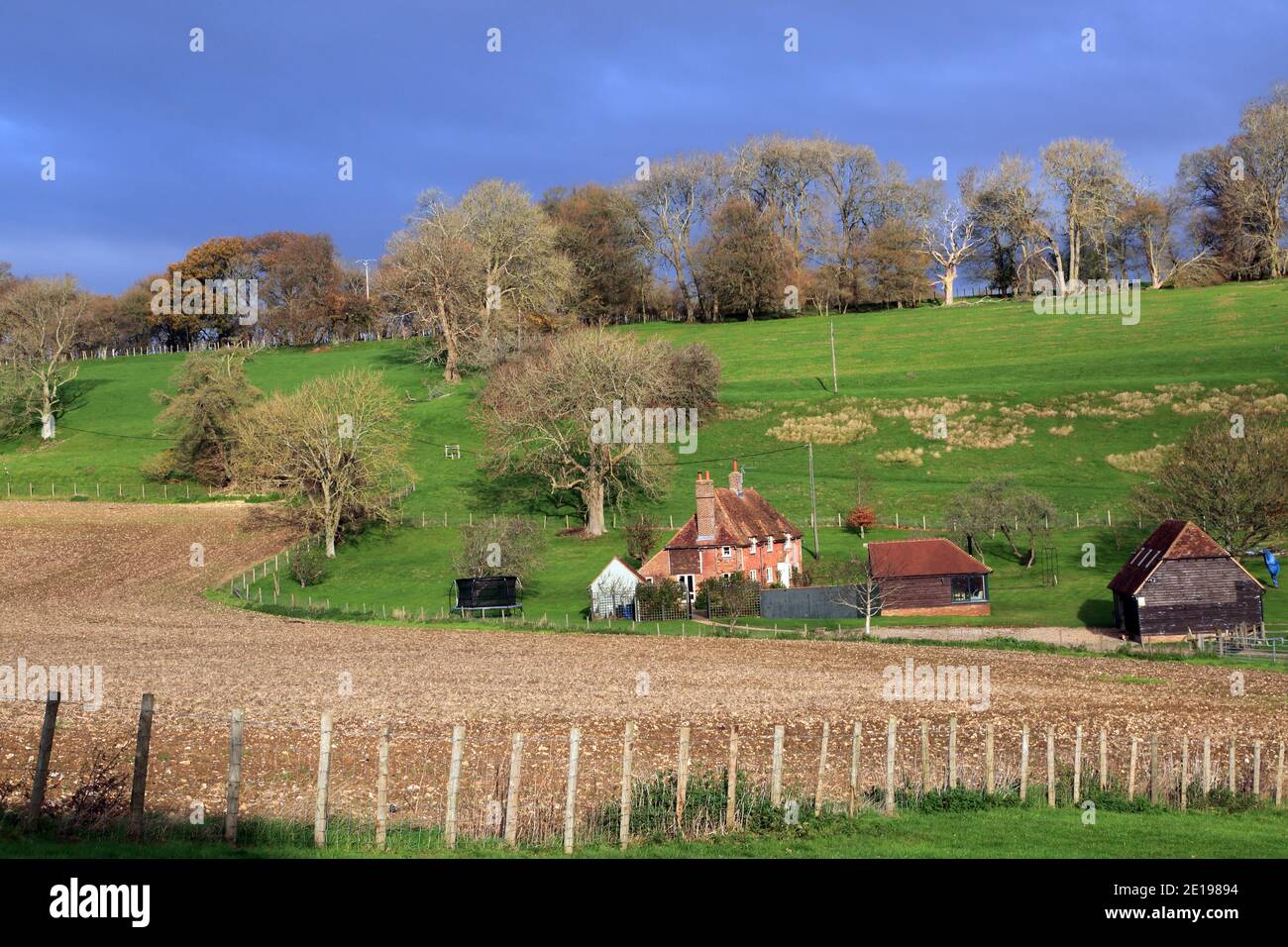 Little Holt Farm, Bodsham, Ashford, Kent, England, United Kingdom Stock ...