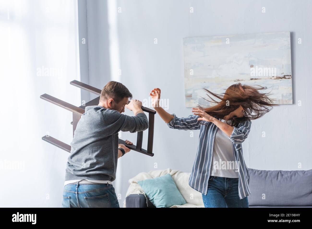 Abusive man hi-res stock photography and images - Alamy