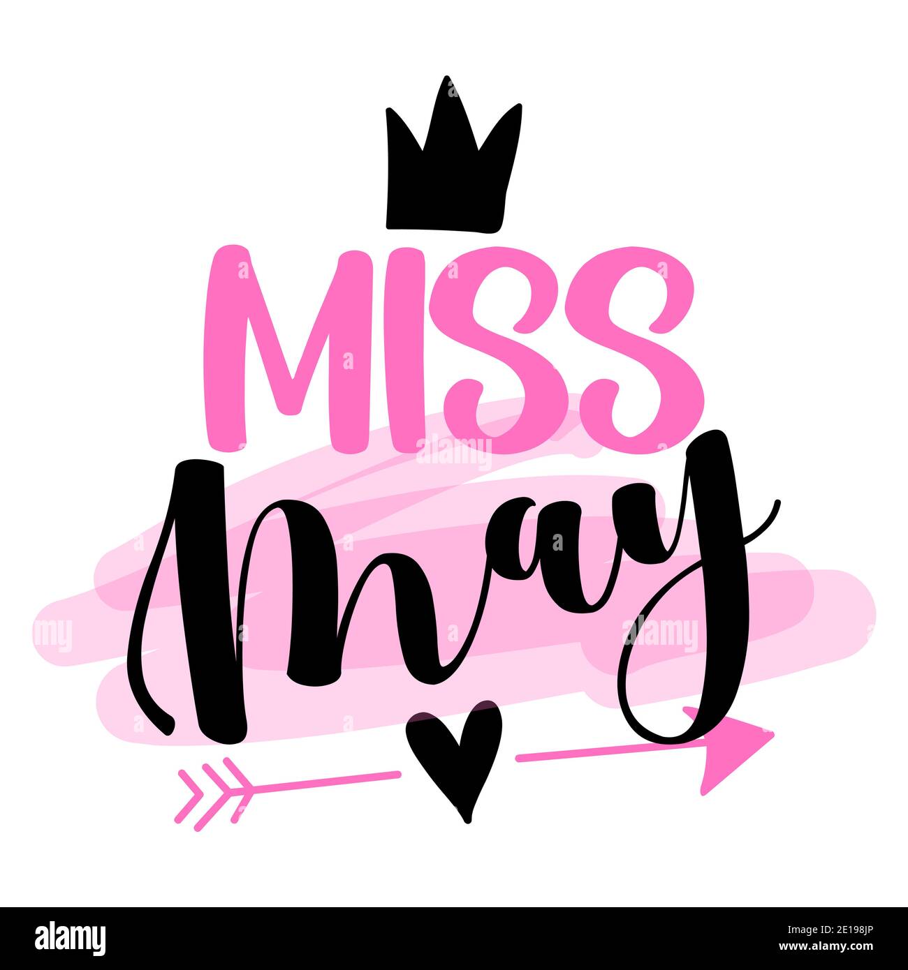 Miss may Stock Vector Images - Alamy