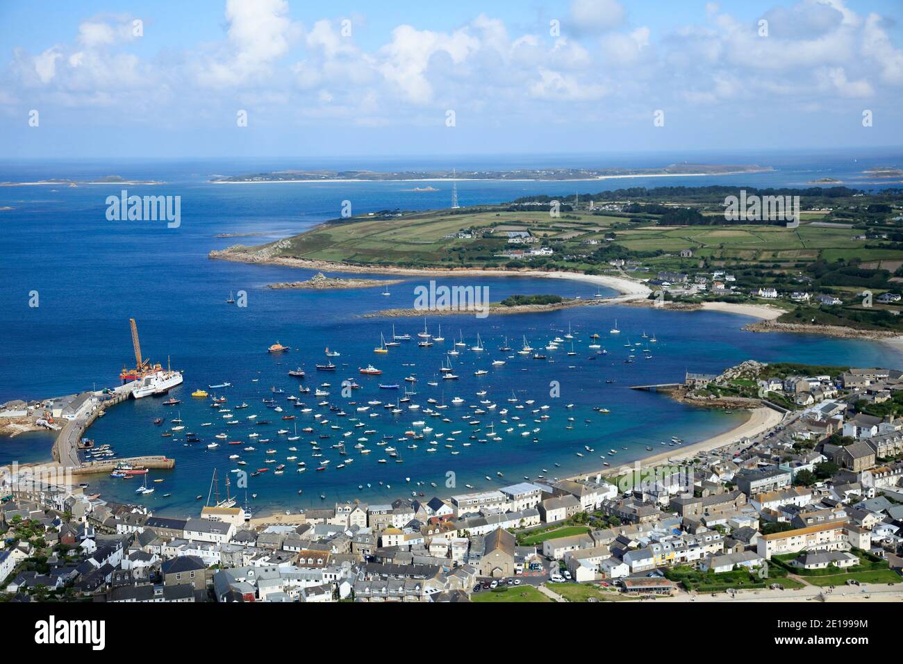 Channel islands uk aerial hi-res stock photography and images - Alamy