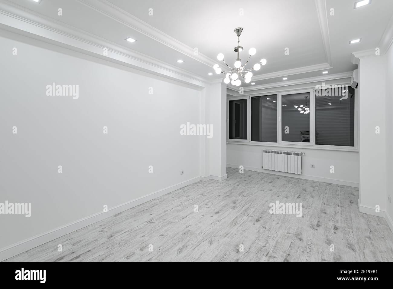 Mockup empty white room hi-res stock photography and images - Alamy