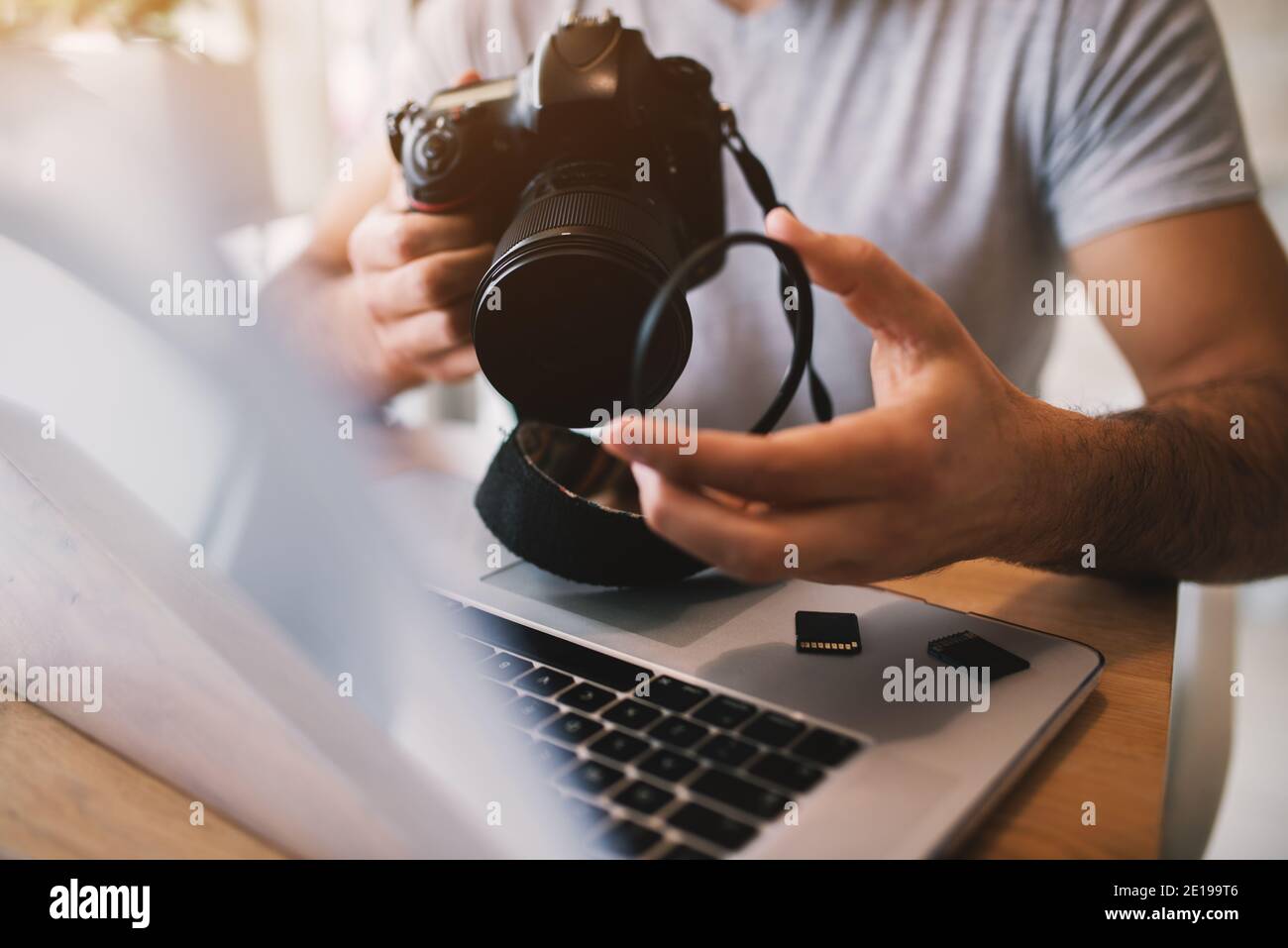 Close up files laptop hi-res stock photography and images - Alamy